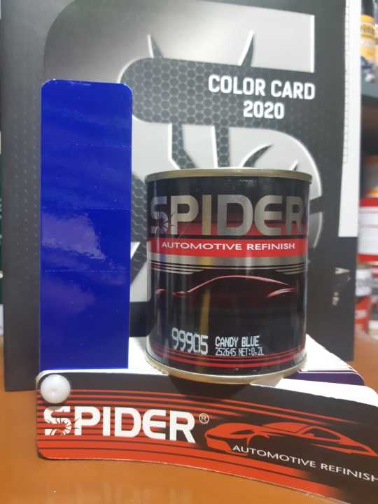 Cat Duco Spider Laba Laba Candytone Blue Candy Biru 200 Gram Bukan ...