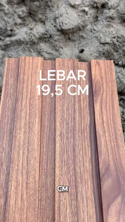 WPC Panel (PREMIUM) Panjang 3 dan 1 meter / WPC Panel Tipe GBB ...