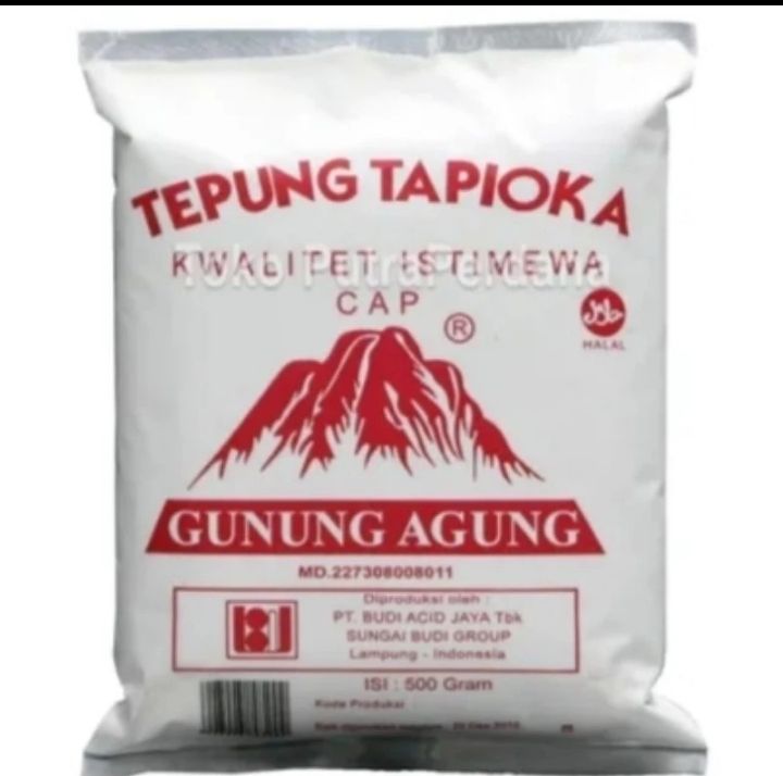 Tepung tapioka gunung agung 500 g | Lazada Indonesia