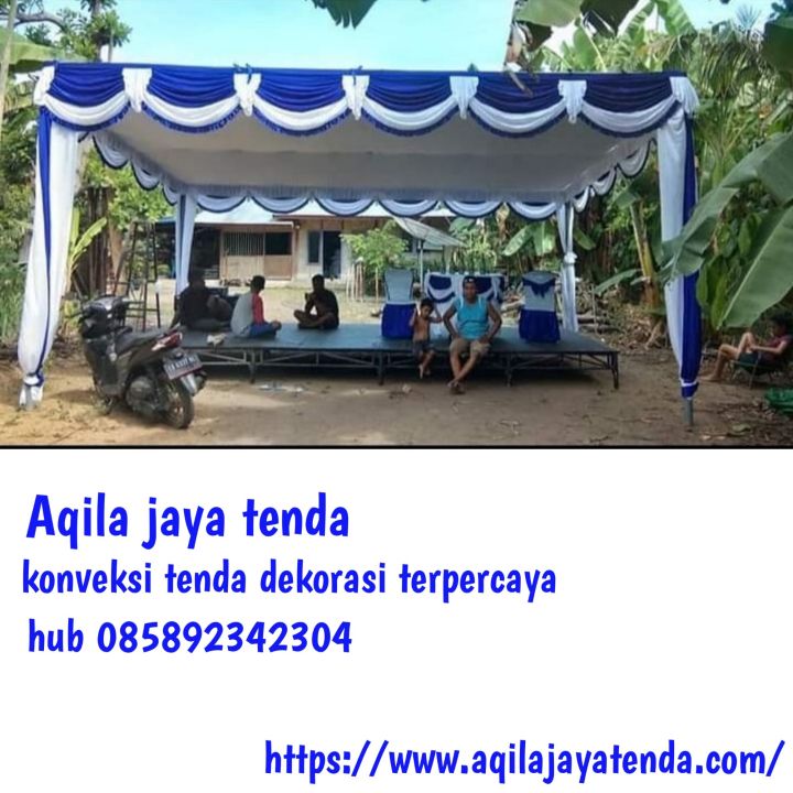 flapon datar tenda hajatan ukuran 4×6 | Lazada Indonesia