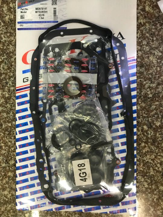 ปะเก็นชุดใหญ่ Mitsubishi 4G18 oshikawa MD978141 CEDIA ซีเดีย 1.6cc ...