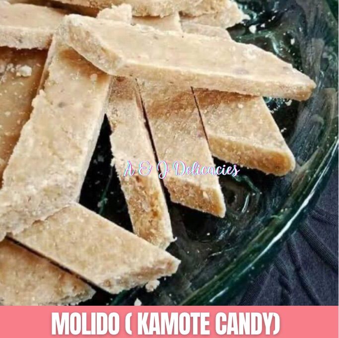 Molido (Sweet Coconut Camote Candy) Per Pack of Nagcarlan Laguna's ...