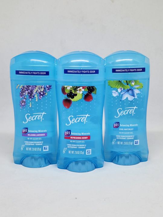 Secret Clear Gel Antiperspirant Deodorant for Women Stick Body | Lazada PH