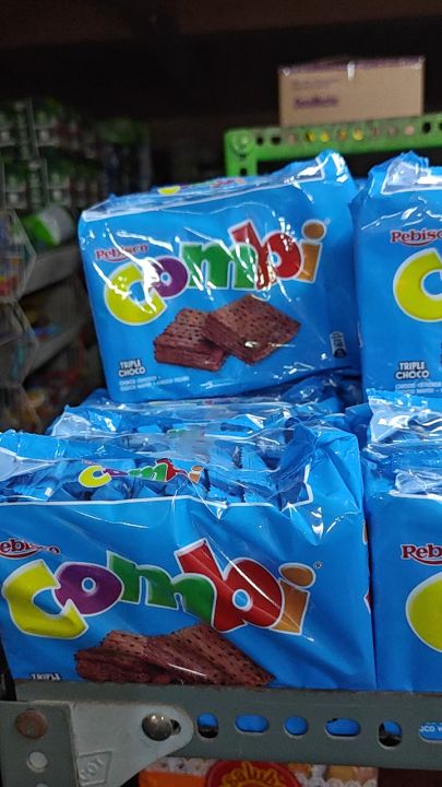 REBISCO Combi Triple Choco Packs of 10 (10pcs x 30g) Choco Filled ...