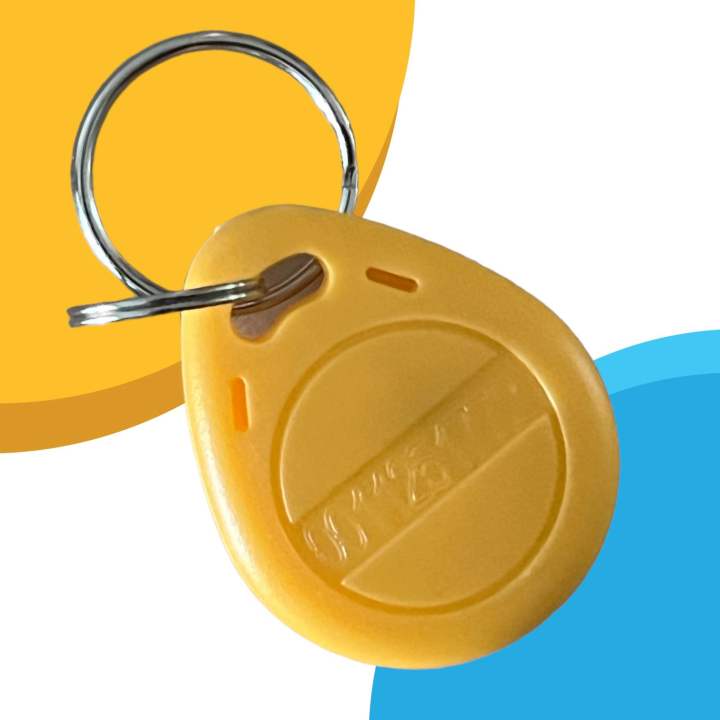 คีย์การ์ด พวงกุญแจ Keycard Keytag RFID (Read Only)TAG รูปหยดน้ำ 125KHz ...