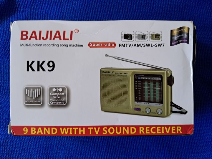 วิทยุมัลติแบนด์ BAIJIALI KK9 | Lazada.co.th