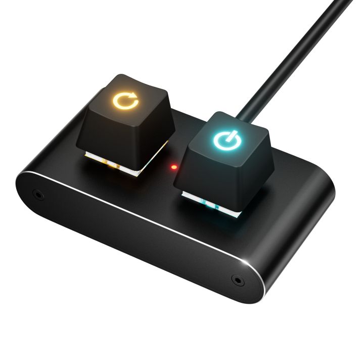 Desktop Computer Power Switch with LED Lights 1.8M PC Motherboard ...