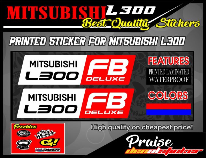 MITSUBISHI L300 sticker | Lazada PH