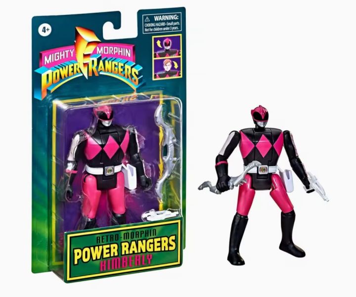 Power Rangers Action Figure - Retro Morphin - Pink Ranger | Lazada PH