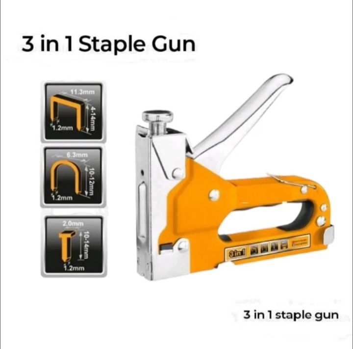KAPUSI Staples 3 Fungsi dengan isi staples tracker jok motor steples ...