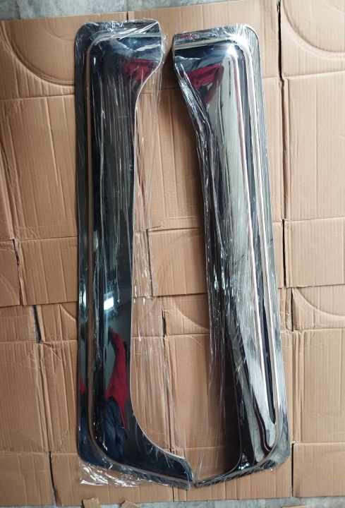 RAIN GUTTER/WINDOW VISOR CHROME FUSO SUPERGREAT | Lazada PH
