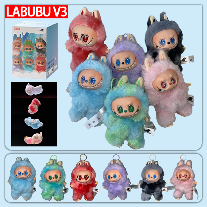 LABUBU V3 The Monsters Big Into Energy Series Vinyl Face Doll Anime ...
