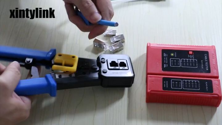 KONEKTOR RJ45 ETHERNET CAT 5 CAT 5E CAT 6 8P8C TENDA HEAD PLUG LAPIS ...