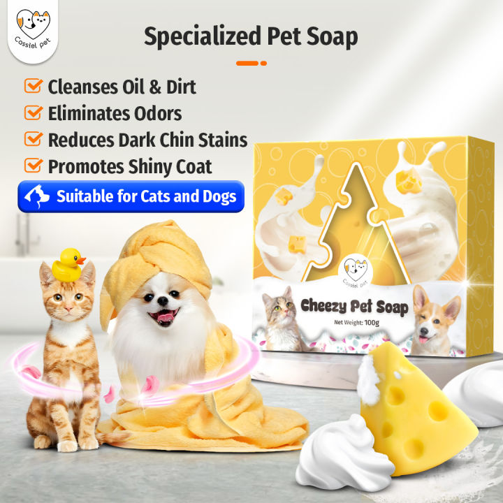 Cassiel Pet Anti Tick And Flea Soap Garapata Remover Odor Eliminator ...