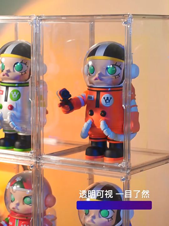 Full Acrylic Clear Big Display Box Bag Storage Cosmetic Organizer ...