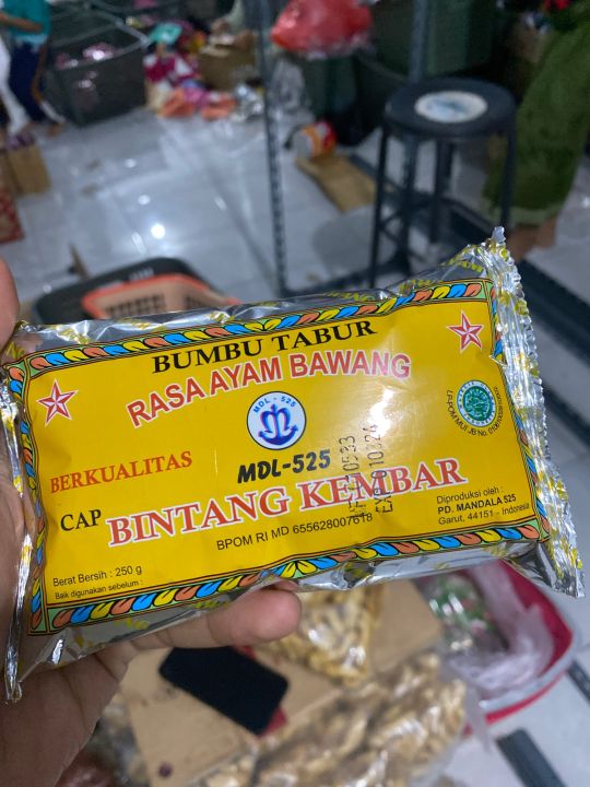 Bumbu Tabur BUBUK Masak/250 gr Bumbu Penyedap Atom Bintang Kembar Ayam ...