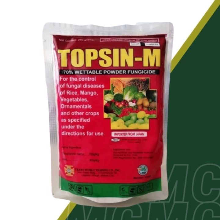 Transworld TopSin-M 70% Wettable Powder Fungicide 250g and 100g | Lazada PH