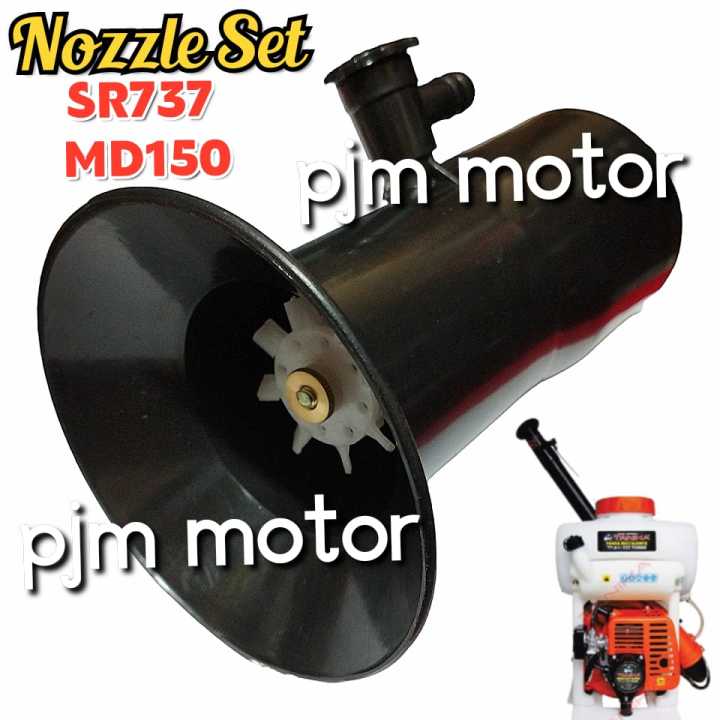SR737 Nozzle assy Nojel komplit rumah spuyer lengkap mesin mist blower ...