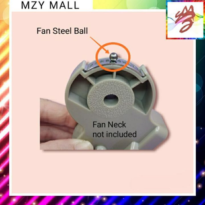 Spare Parts Fan Knee Joint Fan Neck Steel Ball/ Bola Besi Kipas(1pcs ...