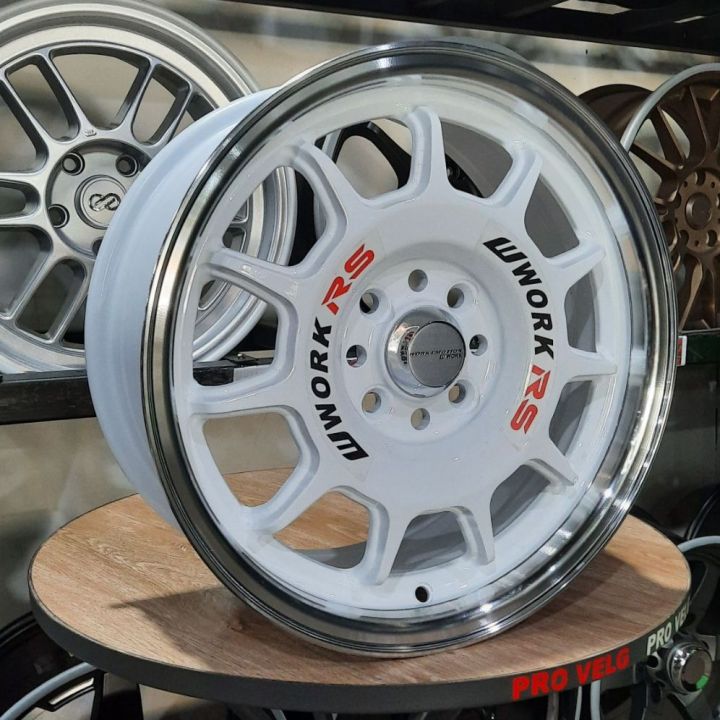 Velg Mobil Ring 15 PCD 4×100 Rep. Work RS Racing Wheel WP 9221 | Lazada ...