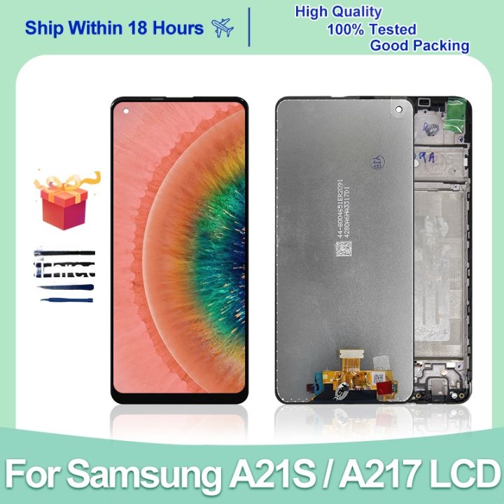 6.5" For Samsung Galaxy A21S Display LCD Touch Screen Digitizer For Samsung A217F A217 LCD A217H ...
