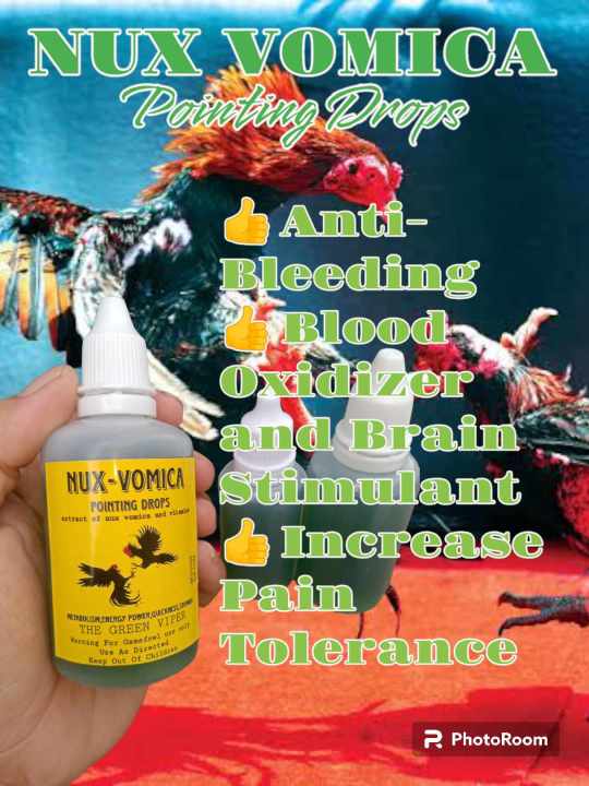 NUX VOMICA DROPS/ORAL USE FOR FIGHTING COCKS | Lazada PH