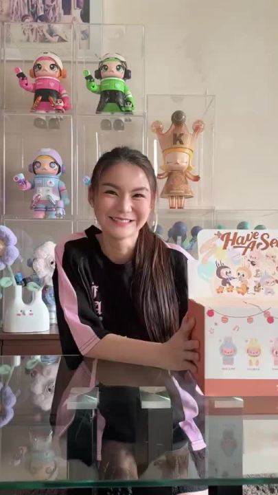 LABUBU Sitting Party Vinyl Plush Mystery Macaron 2nd Generation [LABUBU ...