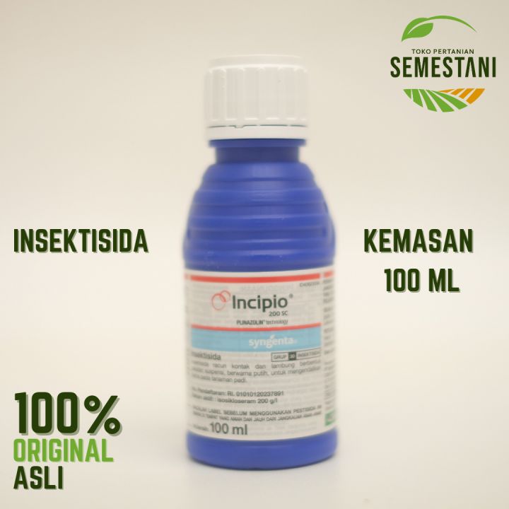 INCIPIO 200 SC 100 ML INSEKTISIDA BAHAN AKTIF ISOSIKLOSERAM 200 G/L PLINAZOLIN TECHNOLOGY ...
