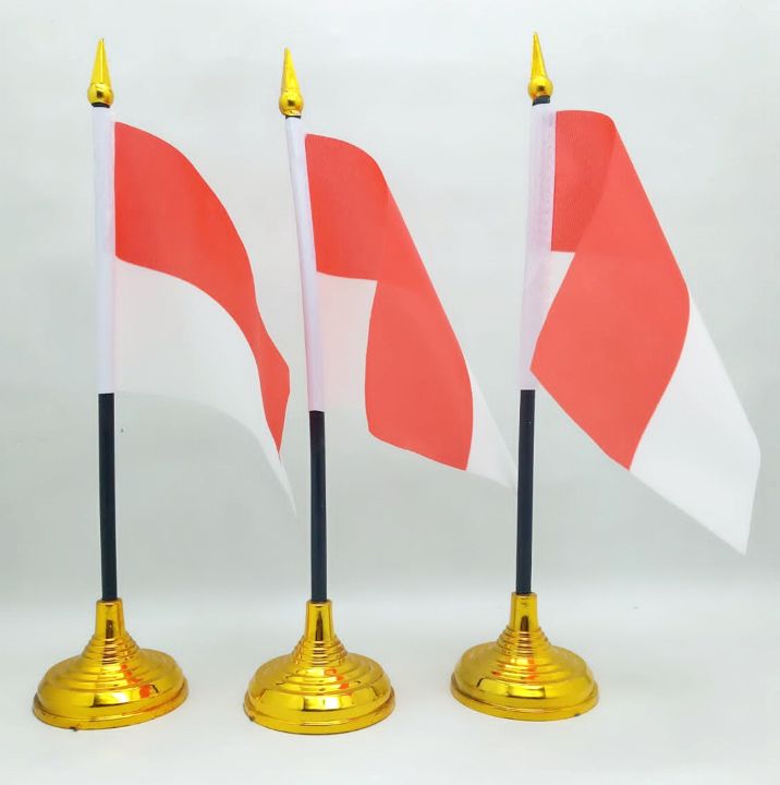 Bendera Meja Bendera Merah Putih Hiasan Meja Bendera HUT RI | Lazada ...