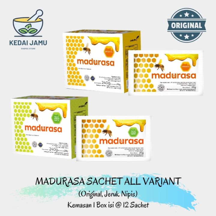 Madurasa original dan jeruk nipis 1 Box isi 12 sachet | Lazada Indonesia