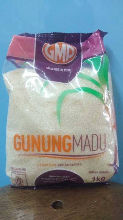 Gula pasir putih merek Gmp/ merek rose brand kemasan 1 kg (isi 5 pcs ...