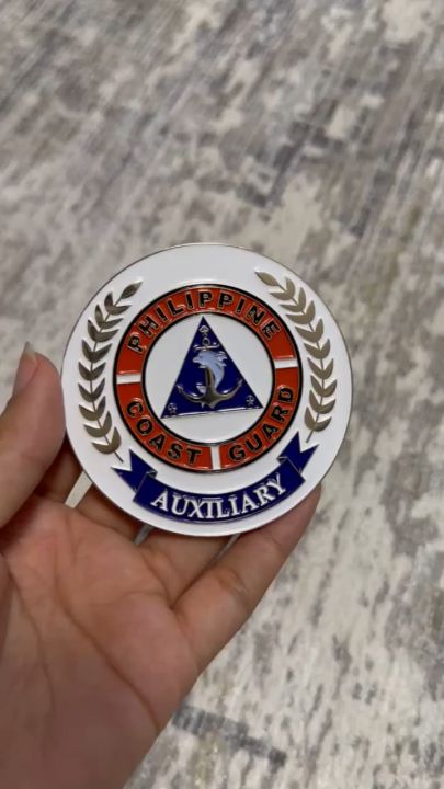 PCGA Philippine Coast Guard Auxiliary Emblem Imported | Lazada PH