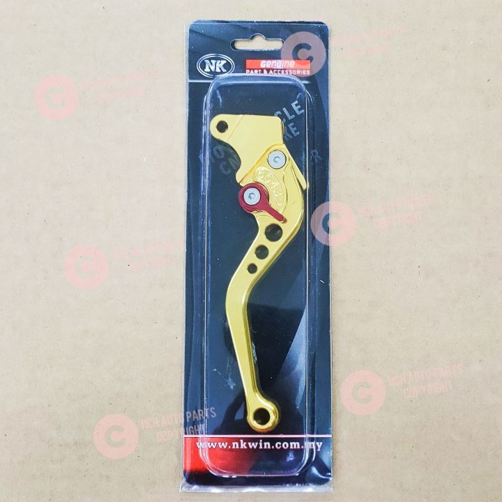 CNC ALLOY BRAKE LEVER - HONDA - EX5 / EX5 DREAM / WAVE 100 (DRUM BRAKE ...