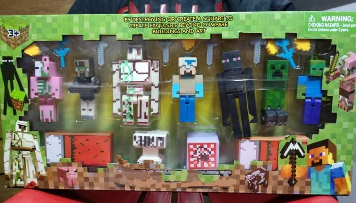 Minecraft miniature characters set | Lazada PH