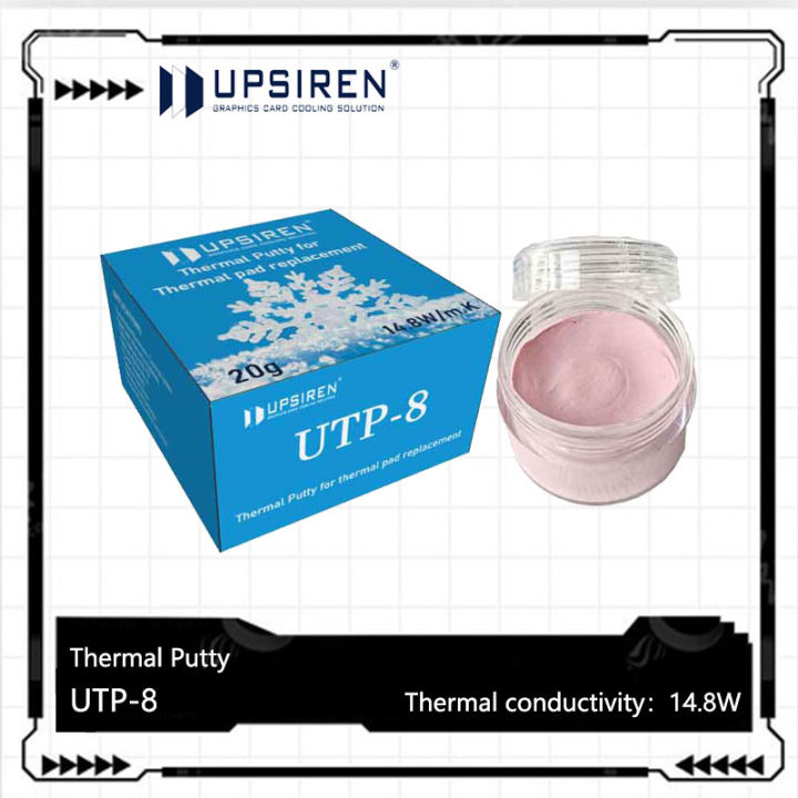 UPSIREN Thermal Putty UTP-8 For VGA GPU IC Processor Rapid Cooling Thermal Pad Replacement Heat ...