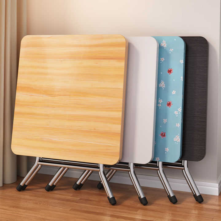 Portable Folding Table Small Apartment Dining Table Lightweight round ...