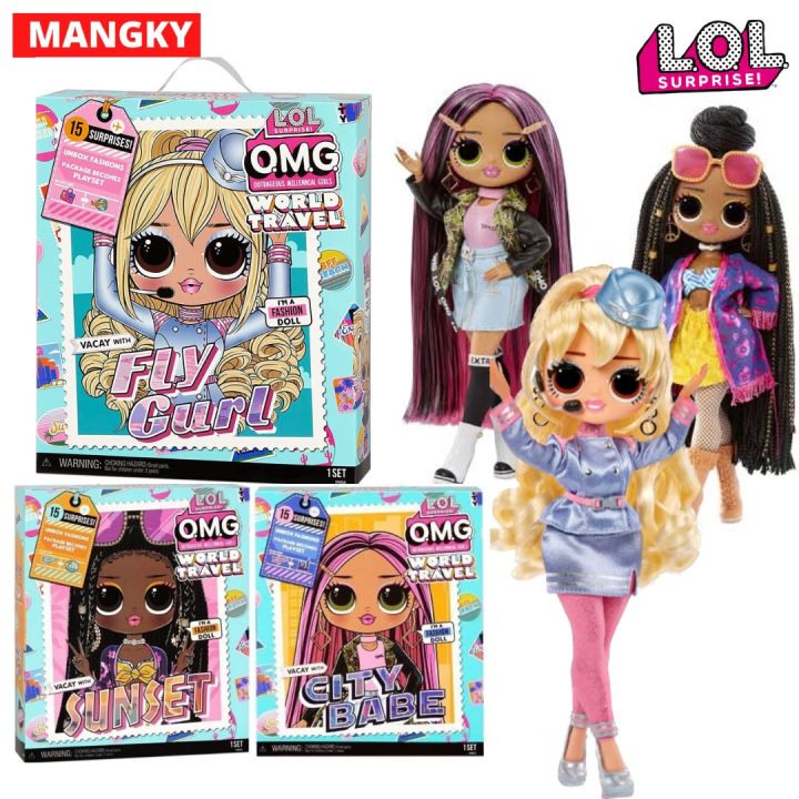 LOL Surprise OMG World Travel Original - Boneka LOL Original | Lazada ...