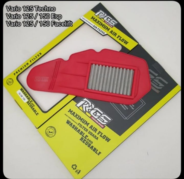 filter udara RGS vario 125 - vario 150 | Lazada Indonesia