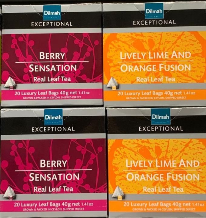 Dilmah Exceptional Luxury (HALAL) Leaf Tea Bag Green Tea Earl Grey ...
