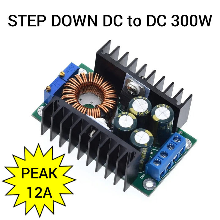 Module Step Down DC To DC 9A 300W Buck Converter Penurun Tegangan ...