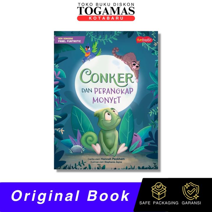 SERI DONGENG FABEL FUNTASTIC: CONKER DAN PERANGKAP MONYET - HANNAH ...