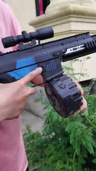 Riffle UMP45 Electric AUTO/SEMI/MANUAL Gel Blasters pellets gun ...