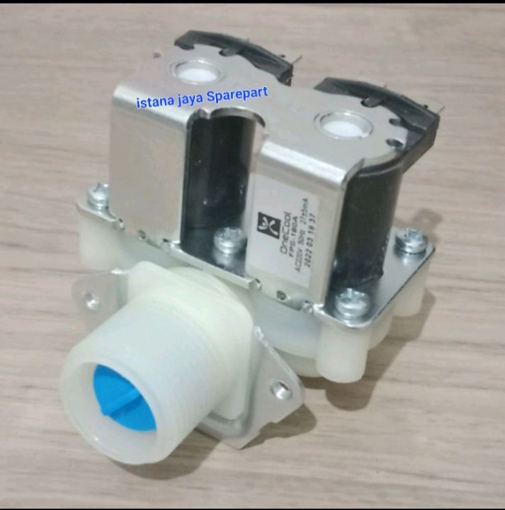 selenoid water inlet valve 2 inlet mesin cuci LG Front loading-selenoid ...