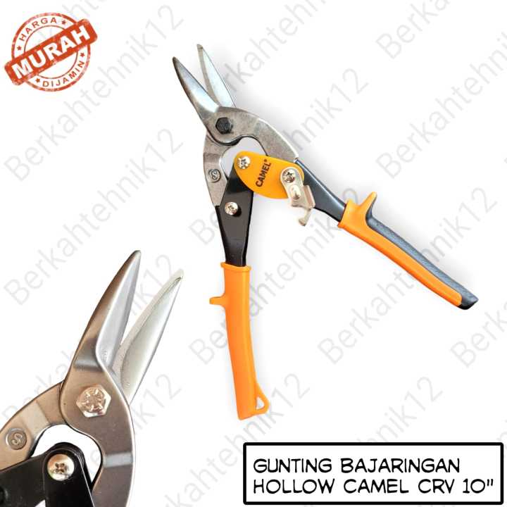 gunting bajaringan Lurus gunting Seng Holo baja ringan 10 inch | Lazada ...