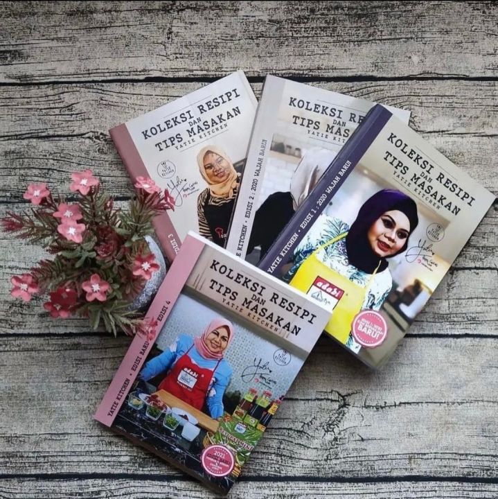 YATIE KITCHEN 2021 COMBO 4 EDISI - KOLEKSI 1 HINGGA 4 RESIPI DAN TIPS ...