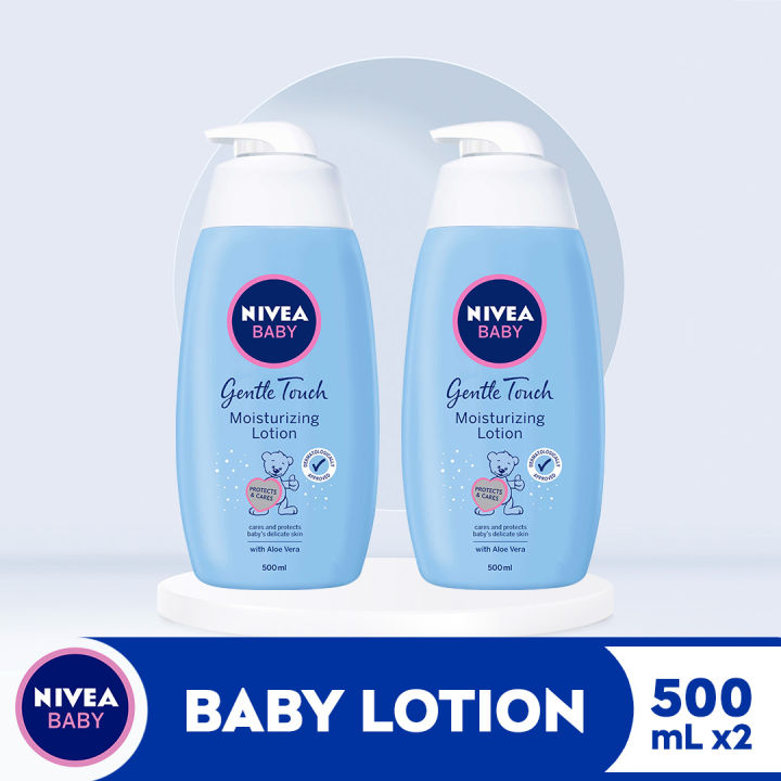 Buy 1 Take 1 NIVEA Baby Hypoallergenic Moisturizing Lotion, 500ml | Lazada PH