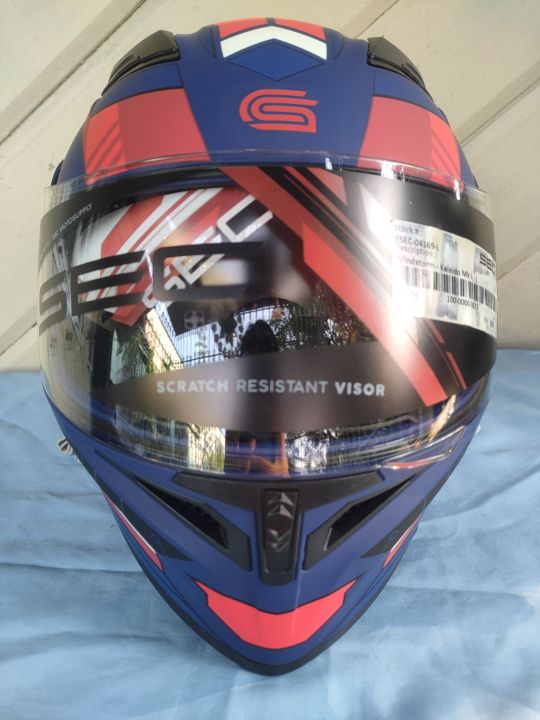 Sec Windstorm Full Face Dual Visor Modular Helmet | Lazada PH
