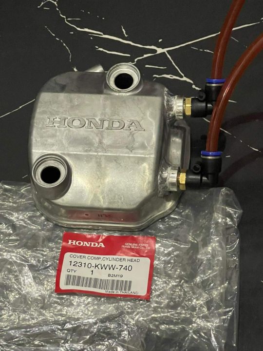 ฝาครอบวาล์วW110iแท้เชื่อมเจาะระบายอุปกรณ์ครบชุดเอาไปใส่ได้เลย | Lazada ...