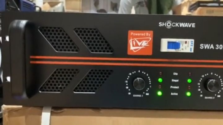 Live Shockwave SWA-3000 Powered Amplifier | Lazada PH