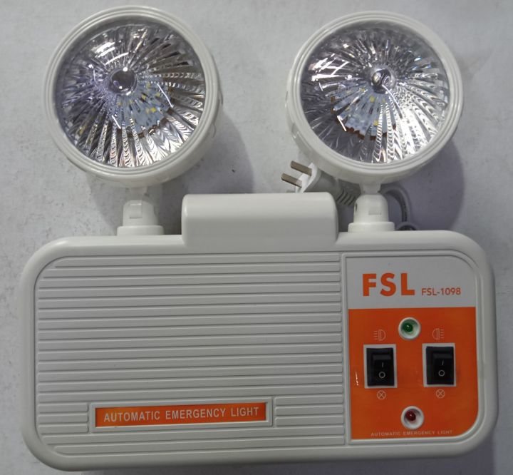 FSL EMERGENCY LIGHT (FSL-0198) | Lazada PH